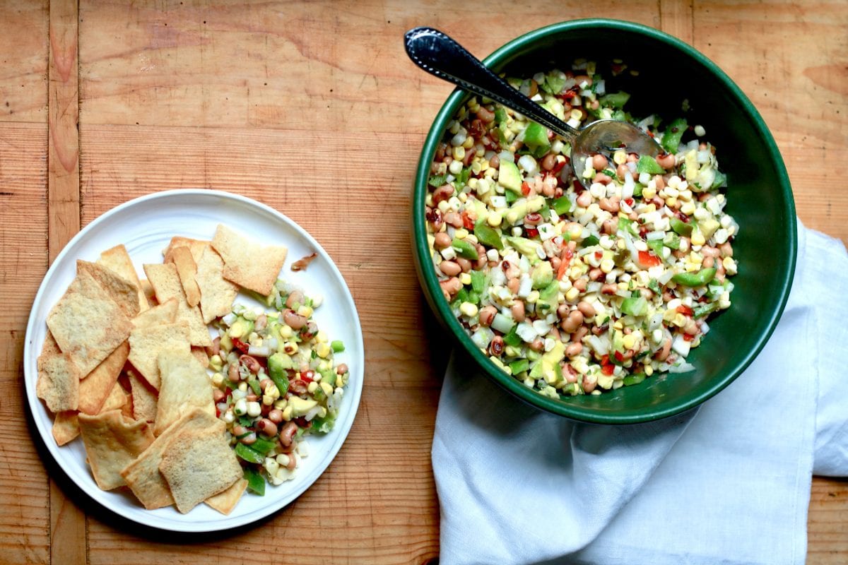 Black-Eyed Pea, Corn, and Avocado Chutney - Stacy Lyn Harris