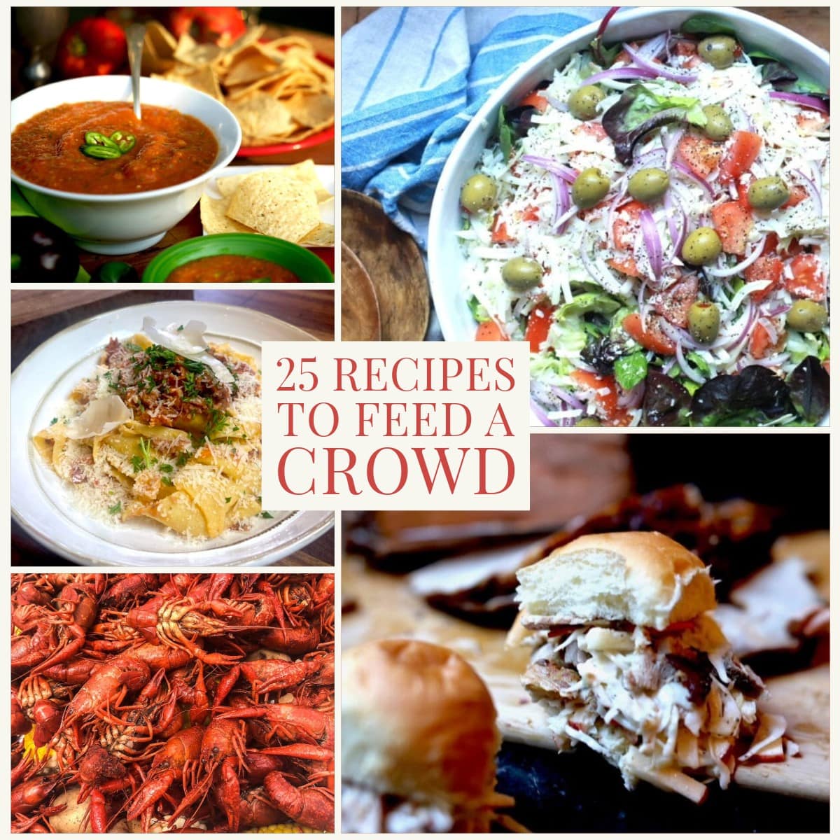 Cooking for a Crowd - 25 Recipes - Stacy Lyn Harris